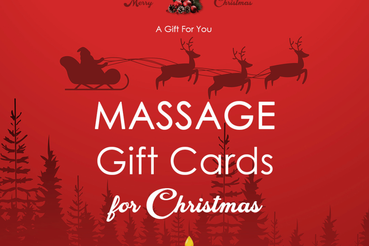 Christmas Massage Gift Cards at Zen'd Out Spa